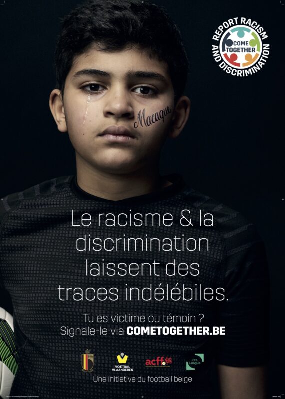 Le football belge lance une campagne inédite pour tacler le racisme et ...