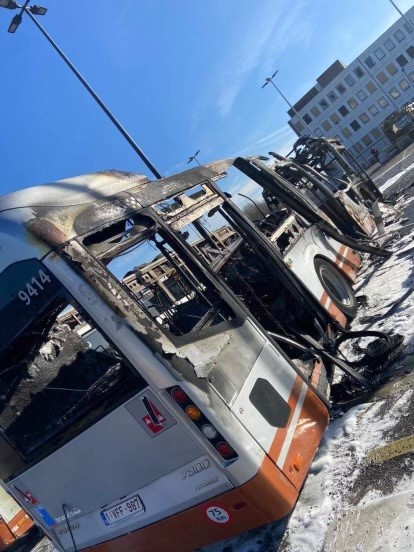 Bruxelles : épidémie inquiétante d’incendies dans les dépôts de la STIB ...